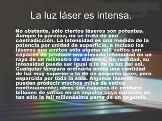 El laser | PPTX