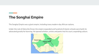 Ella S. African Civilizations and Dynasties | PPTX