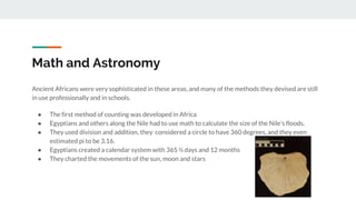Ella S. African Civilizations and Dynasties | PPTX
