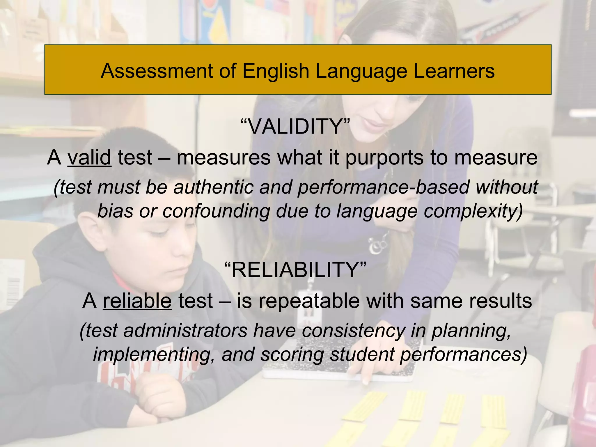Ell assessment | PPT