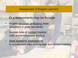 Assessment of English Learners (ELs) | PPT