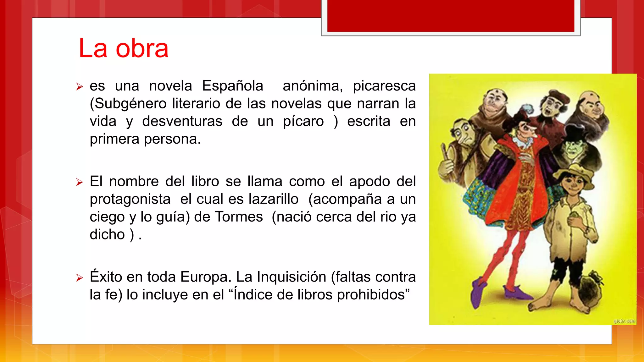 El lazarillo de tormes | PPT