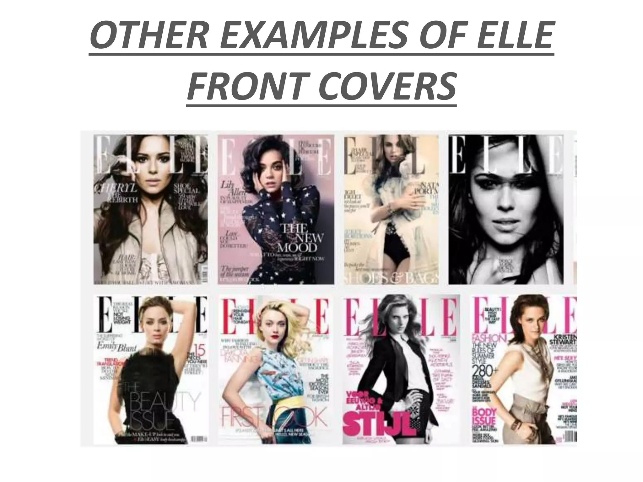 Elle codes and conventions | PPTX
