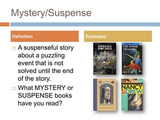 Literary Genres | PPTX