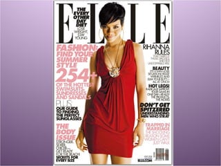 Elle magazine layout | PPT