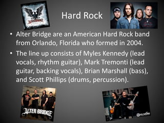 Classic Rock and Indie Rock music | PPTX