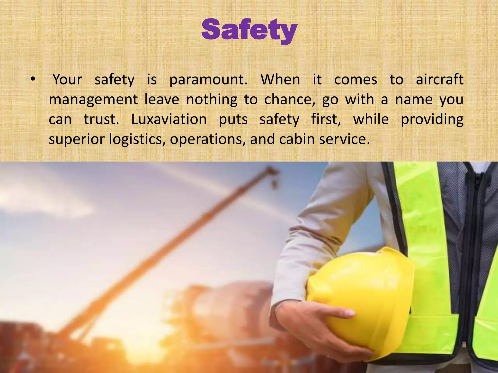 Benefits and Importance of Aviation Management - Ellen Corkrum | PPT