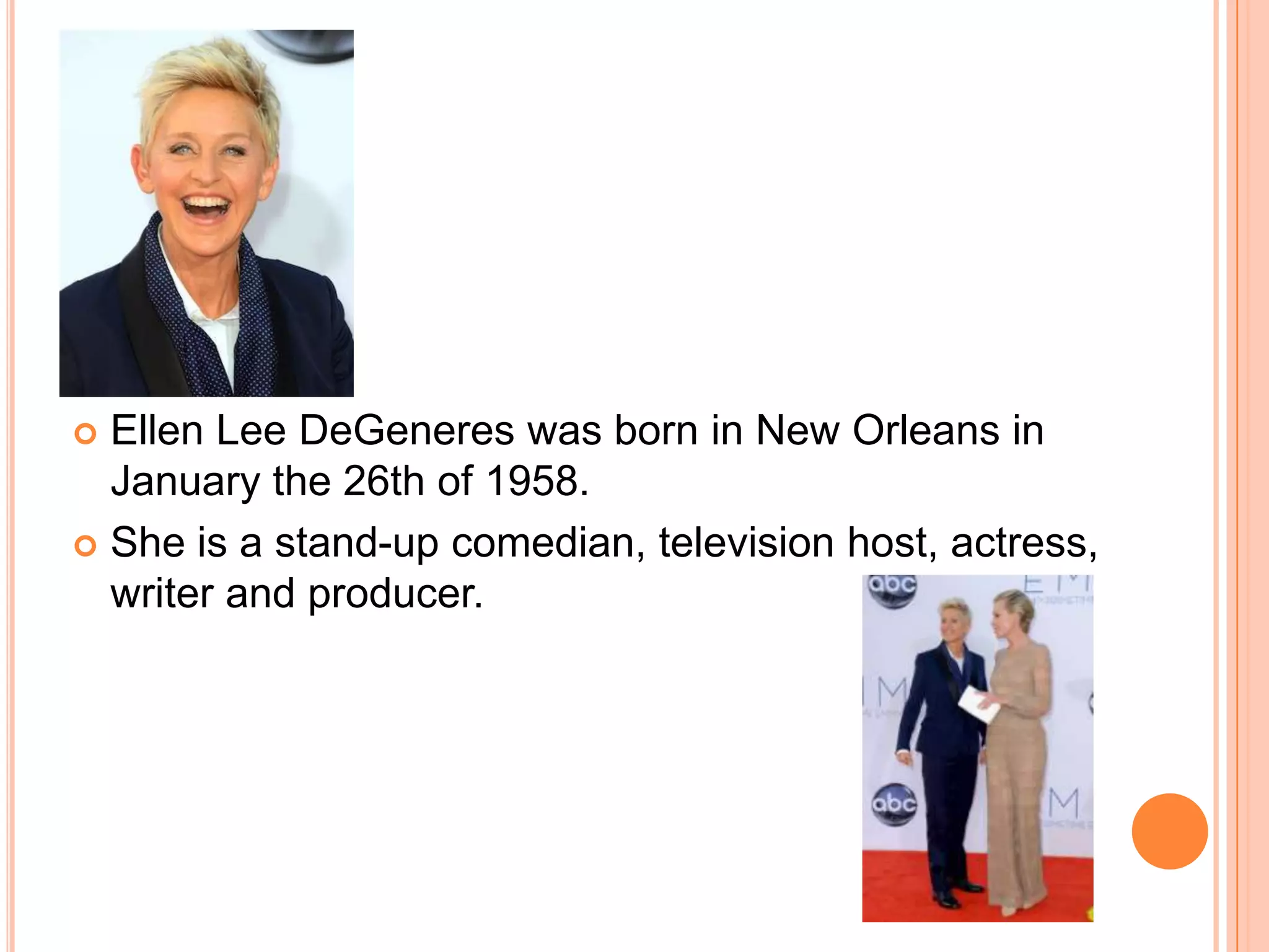 Ellen DeGeneres | PPTX