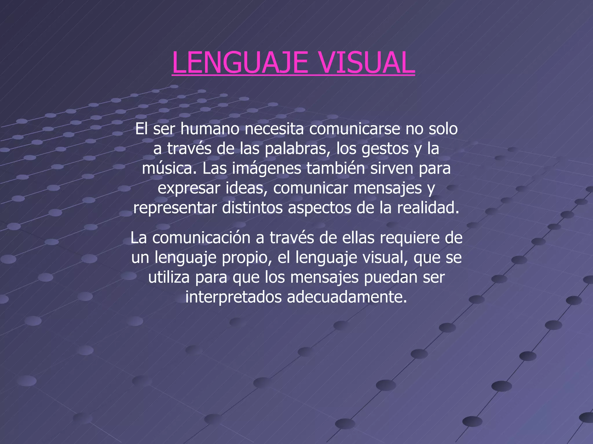 El Lenguaje Visual (1º de ESO) | PPT | Descarga Gratuita