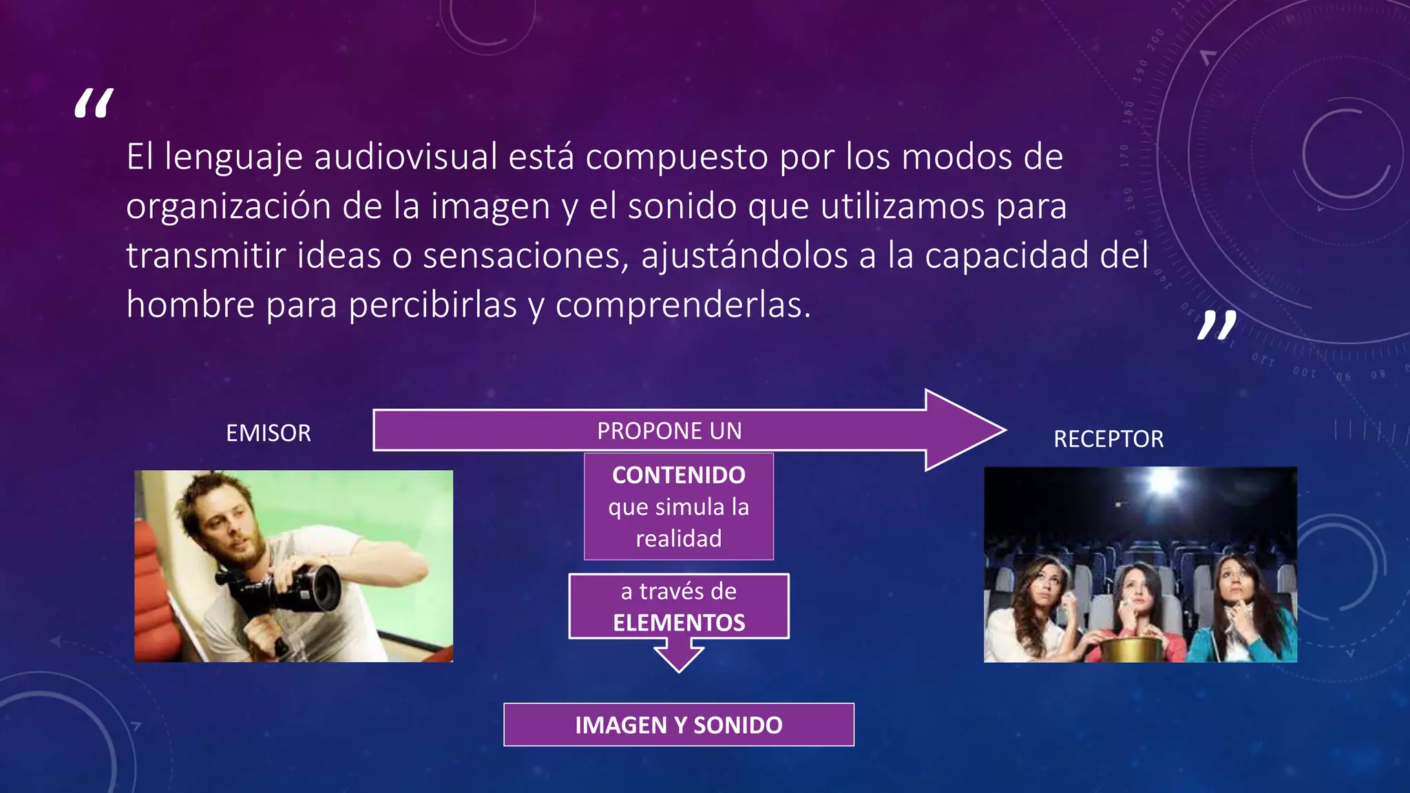 El lenguaje audiovisual | PPTX