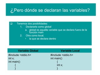 El lenguaje c | PPT