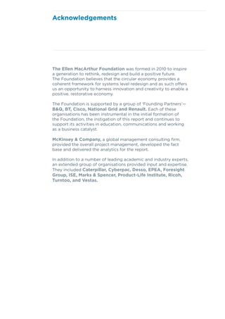 Ellen mac arthur foundation towards the circular economy vol.1 | PDF