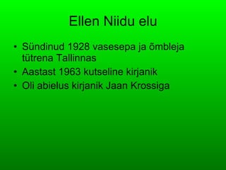Ellen Niit[1] | PPT