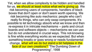 Ellen Ullman Life in Code notes | PPTX