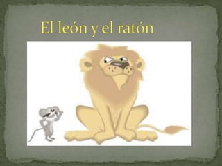 El león y el ratón | PPTX