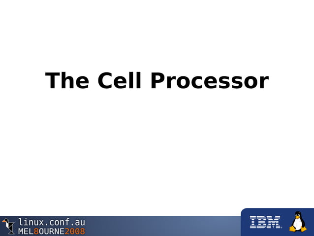 Programming The Cell Processor A Simple Raytracer From Pseudo Code To