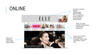 Elle Magazine Case Study | PPTX