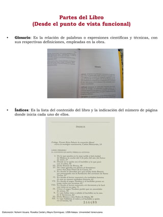 El libro - Partes | PDF