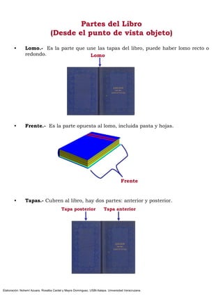 El libro - Partes | PDF