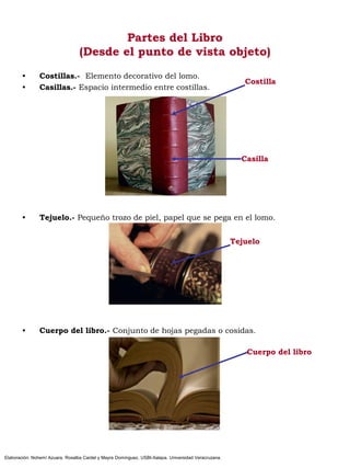 El libro - Partes | PDF