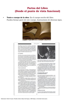 El libro - Partes | PDF