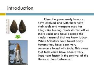Ellie early humans tools | PPT