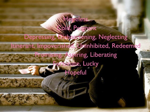 Ellie Homeless Poetry | PPT | Poetry | Books and Literature