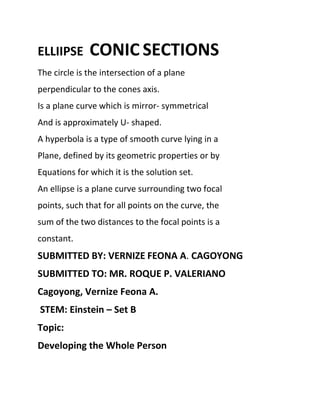 ELLIIPSE CONIC SECTIONS.docx