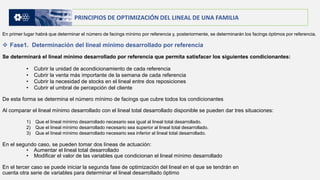 Como distribuir el lineal | PPTX