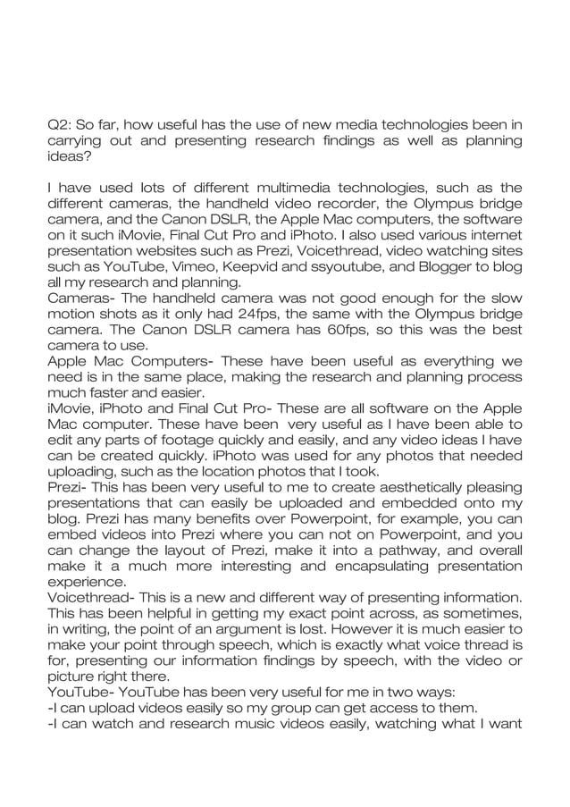 Controlled Assessment Q1a | PDF