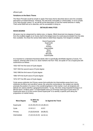 Elliott wave-principle | PDF