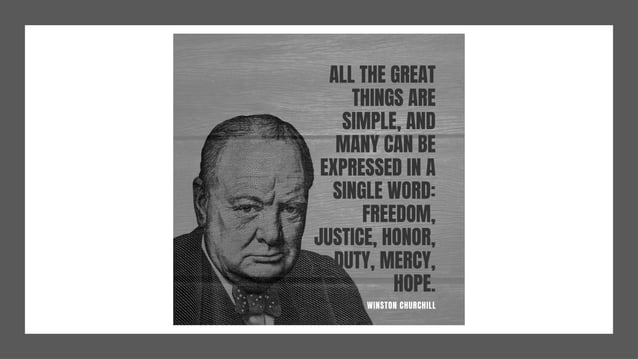 Elliott Broidy: The Wisdom of Winston Churchill.pptx