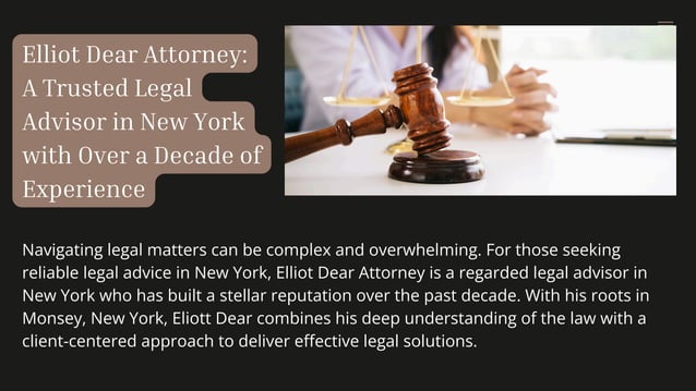 Elliot Dear Attorney: Client-Centered Approach | PPT