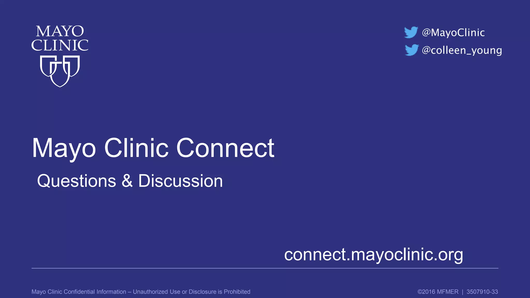 Mayo Clinic Connect - From Ghost Town to Bustling Community | PPTX