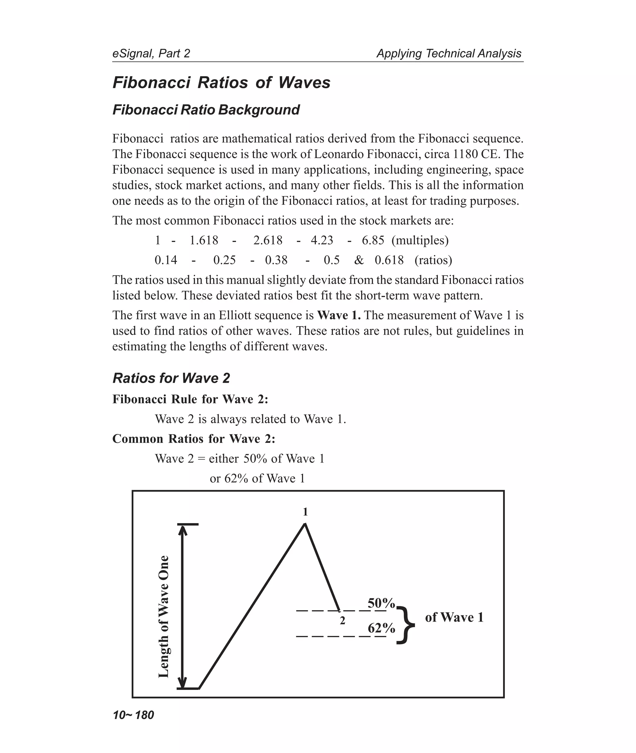Elliot wave ratios | PDF