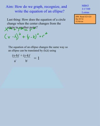 Ellipse | PPT