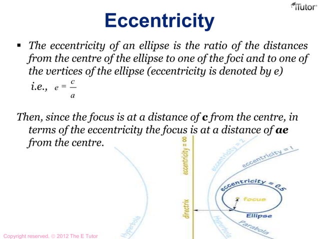 Ellipse | PPTX | Geography | Science