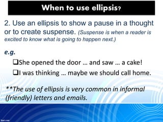 Ellipsis ... | PPTX