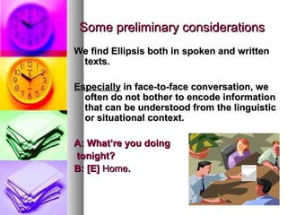 Ellipsis in cohesion | PPT