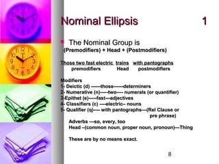 Ellipsis in cohesion | PPT