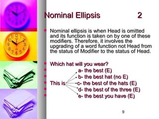 Ellipsis in cohesion | PPT