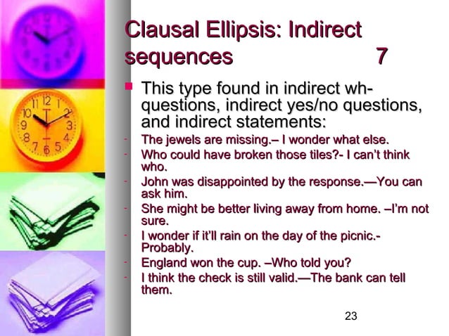 Ellipsis in english | PPT