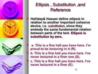 Ellipsis in english | PPT
