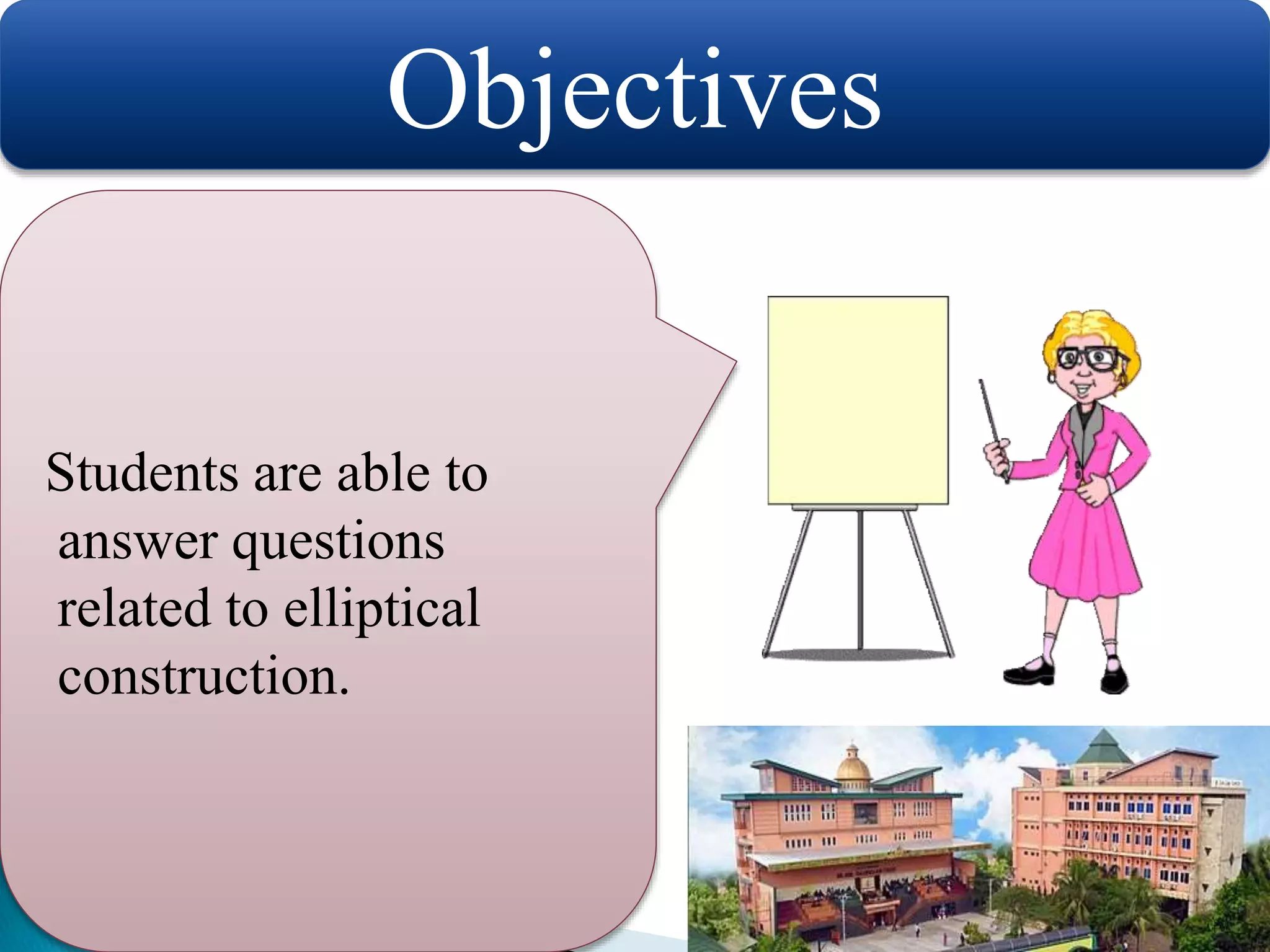 Elliptical construction | PPTX