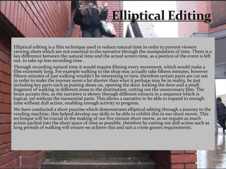 Elliptical editing | PPTX