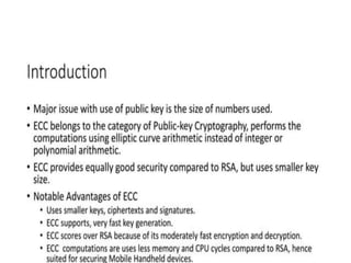 elliptic curve presntation computer security | PPT