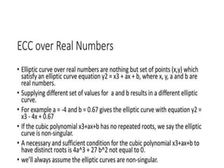 elliptic curve presntation computer security | PPT