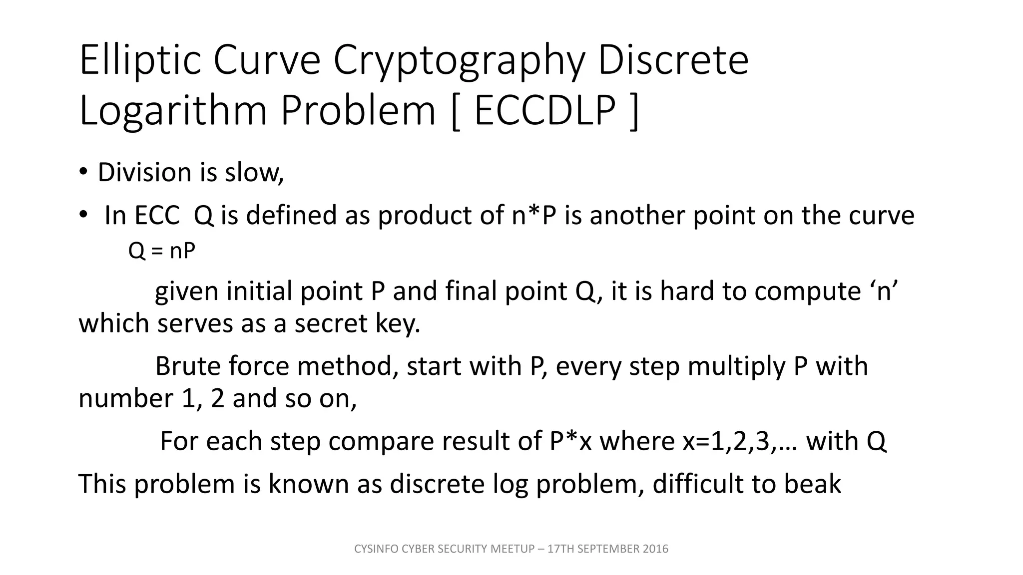 Elliptic curve cryptography | PDF | Physics | Science