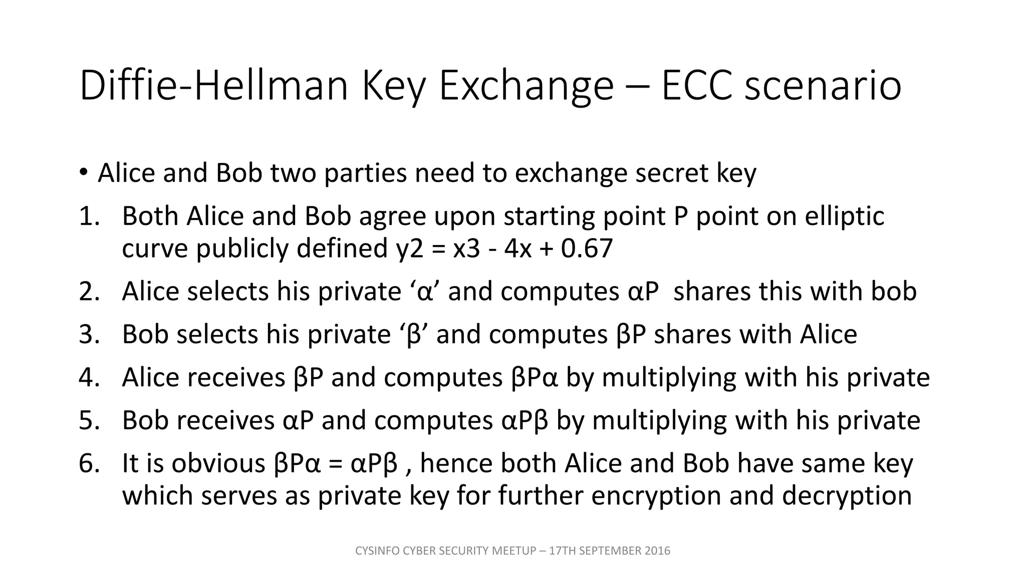 Elliptic curve cryptography | PDF