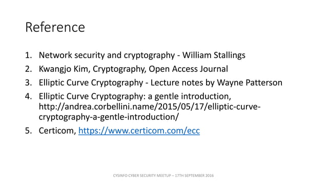 Elliptic curve cryptography | PDF | Physics | Science